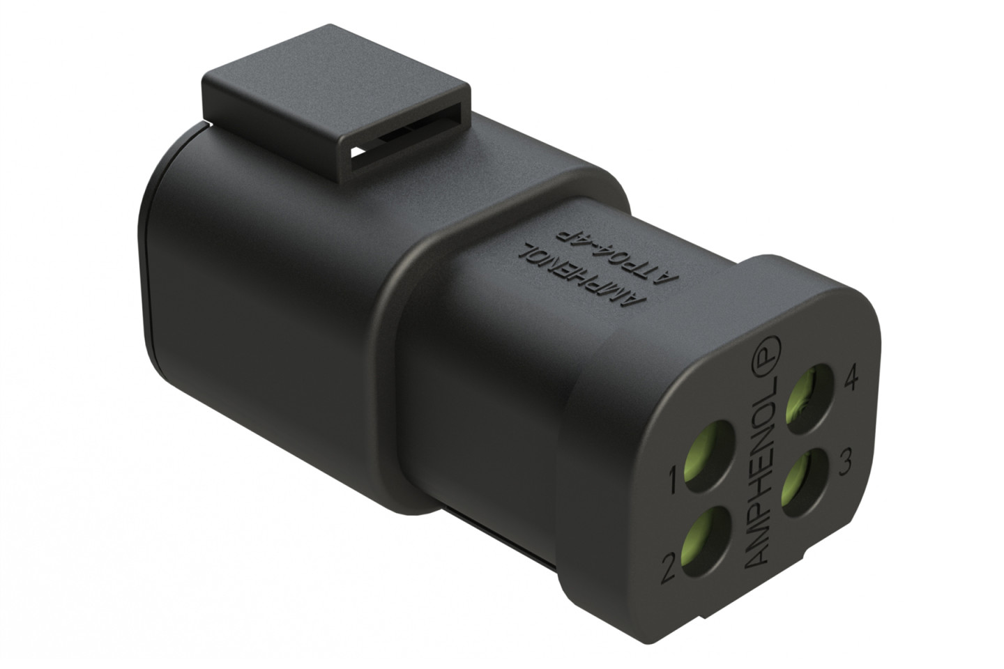 ATP04-4P-RD01BK | Amphenol Tuchel Industrial
